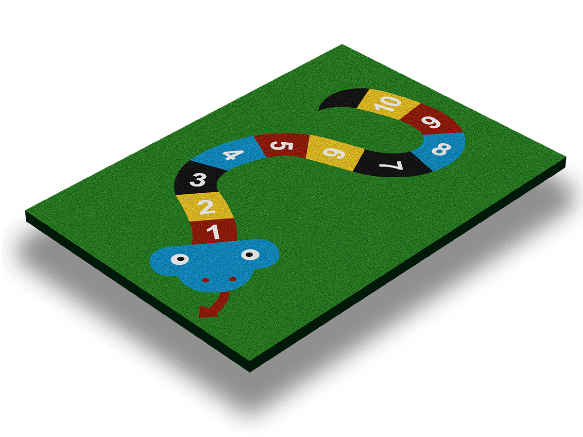 CAD Play Design - Numbers Snake | iGrass